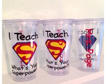 Popular items for superhero teacher on Etsy
