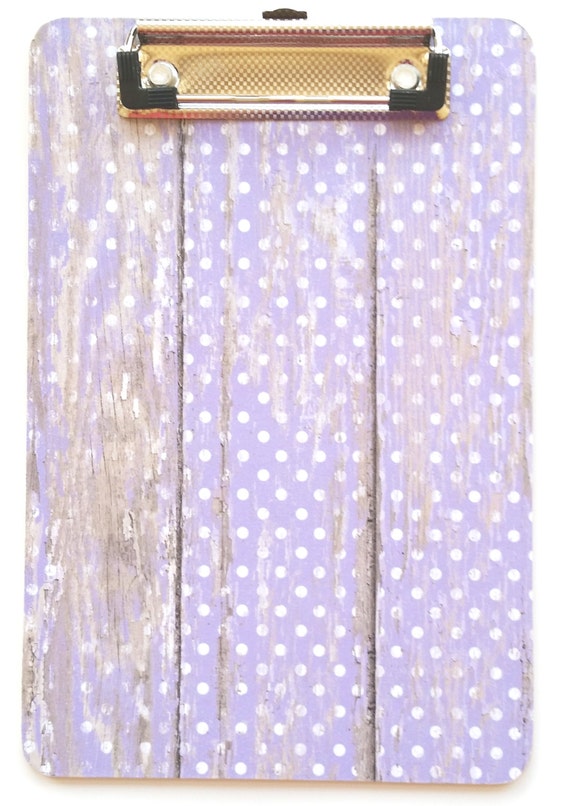 Barnwood Lavender Clipboard Pretty Clipboard Barnwood | Etsy