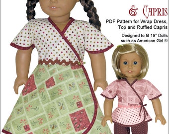Pixie Faire Doll Clothes Patterns Fit by PixieFairePatterns