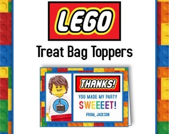 lego name tags – Etsy