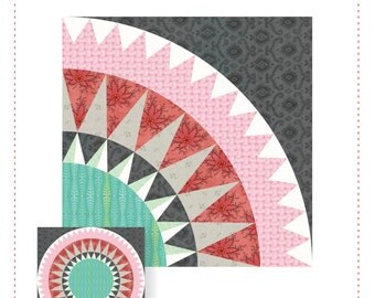 Paper piecing quilt | Etsy