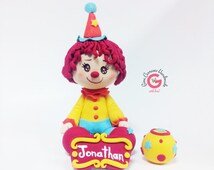 Popular items for clown cake toppers on Etsy