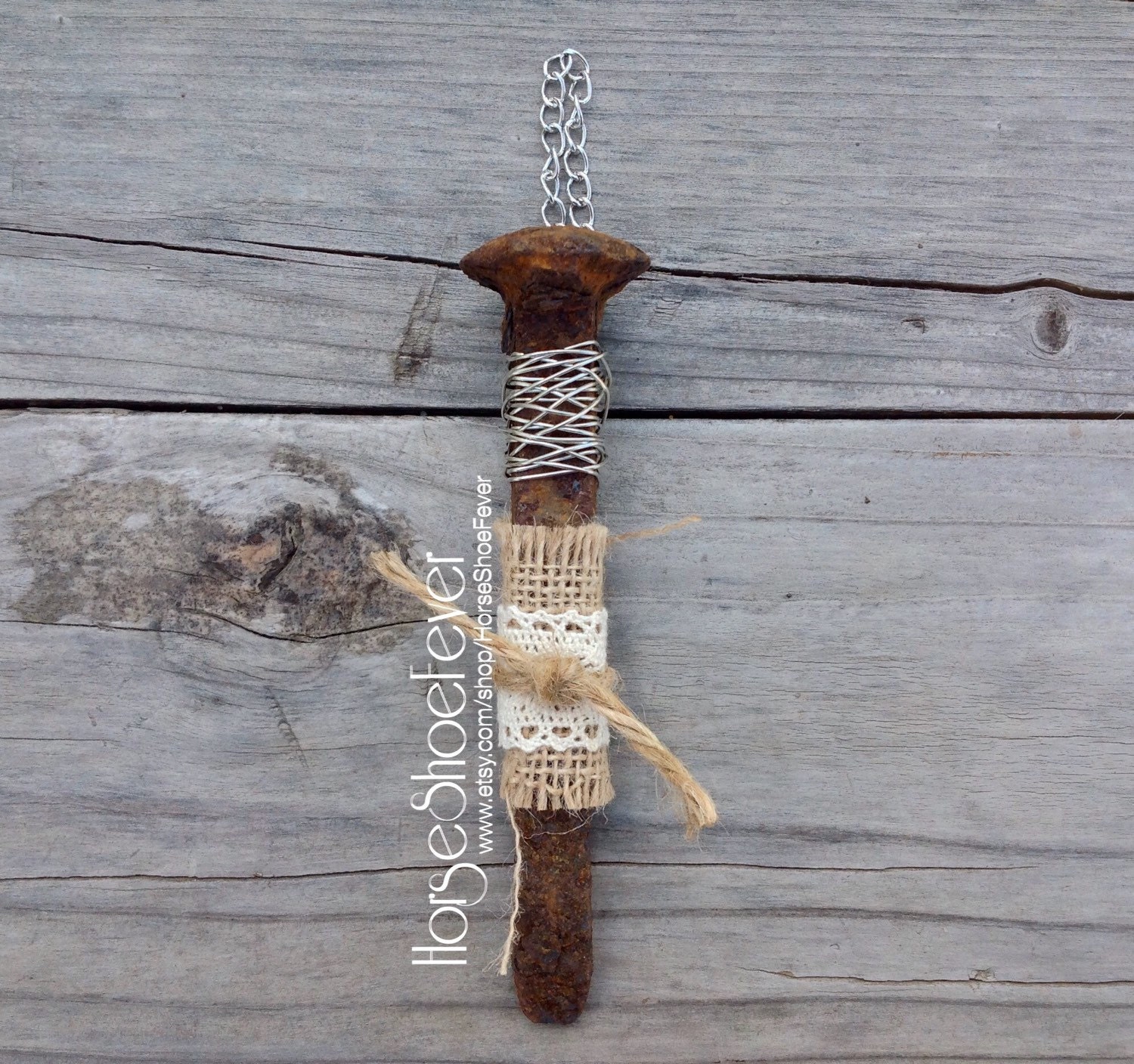 Rustic Home Decor. Railroad Spike Decor. Upcycled Trains