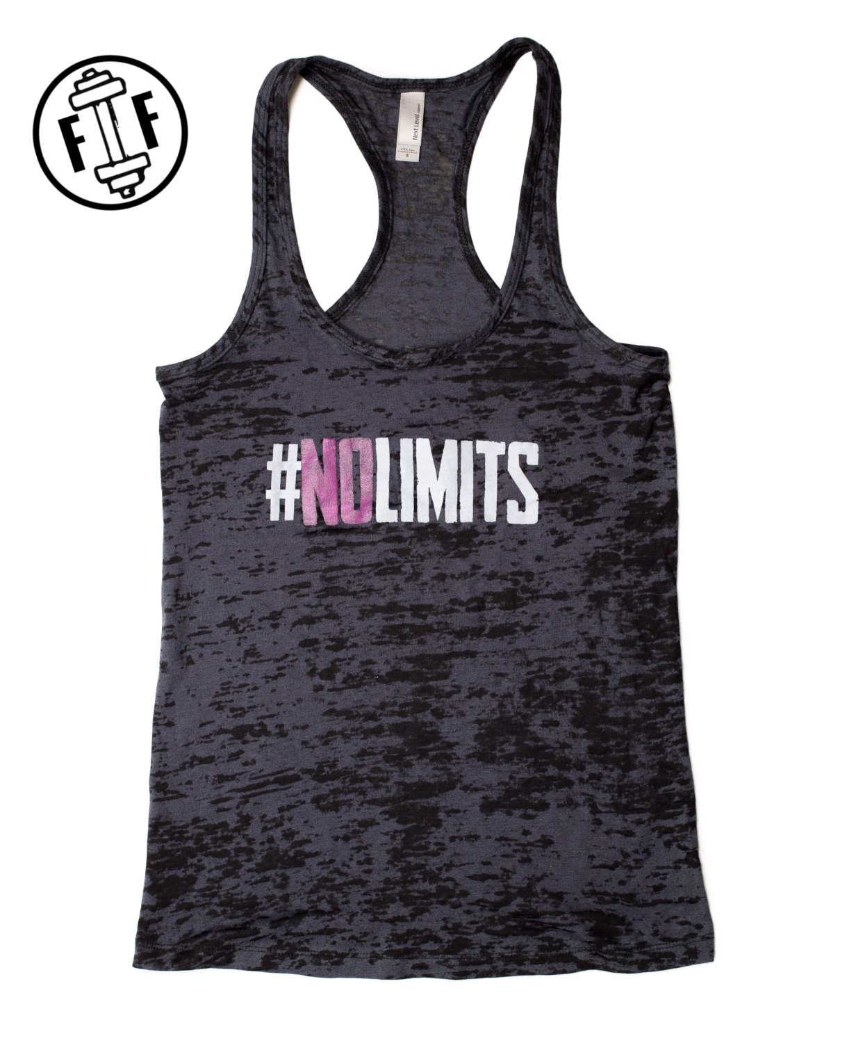 Fun Motivational Burnout Fitness Tank Tops by FierceFabFitness