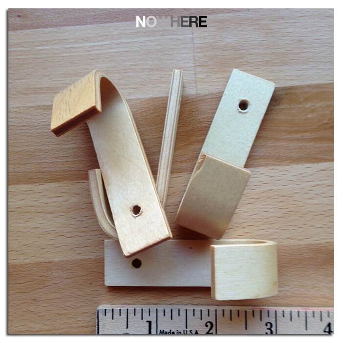 Swedish Scandinavian Modern Bent Wood Plywood Wall Hooks – Haute Juice