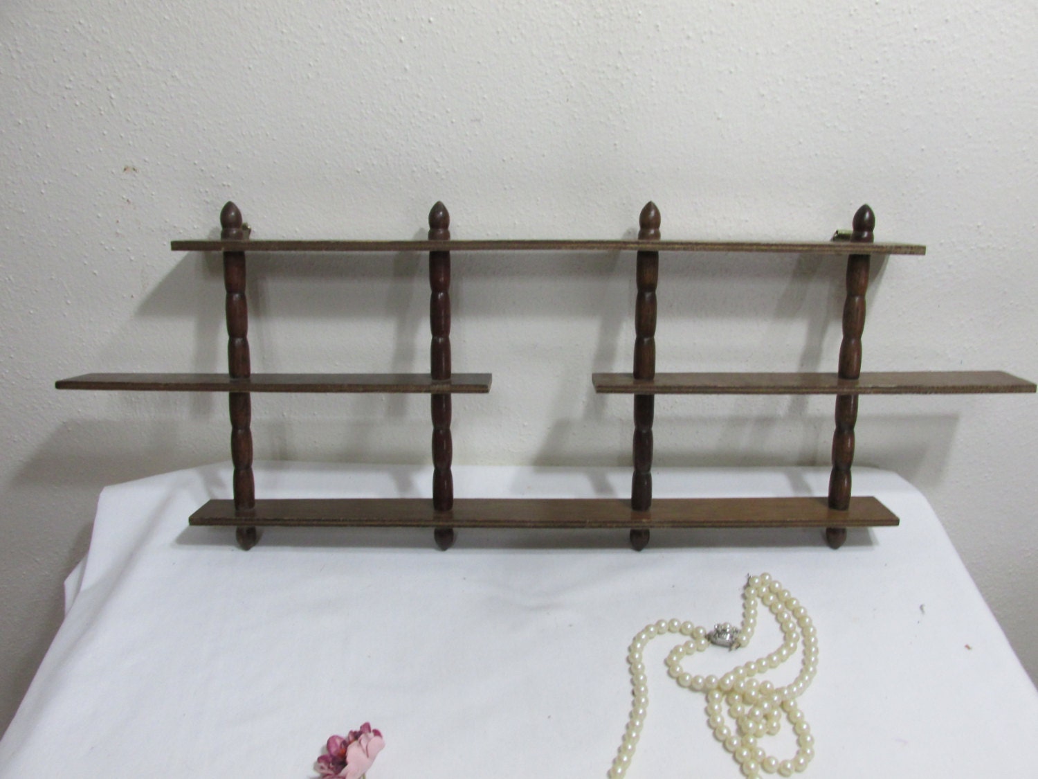 Wall Shelf Wood Spindle – Haute Juice