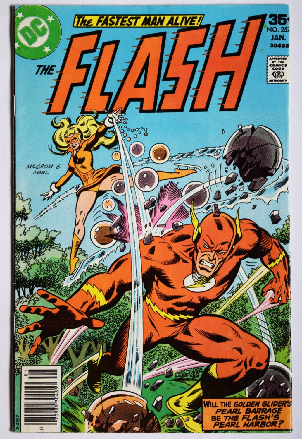 FLASH 257 DC Comics Books CollectablesVintage Flash