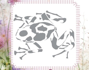 Unique frog stencil related items | Etsy