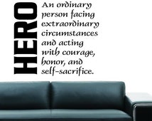 Unique hero definition related items | Etsy