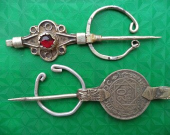 MAROC Marruecos Moroccan Fibule fibula ethnic by AntiqueJewelery
