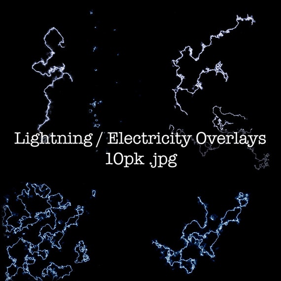 Lightning and Electricity Overlay/ Photoshop Lightning