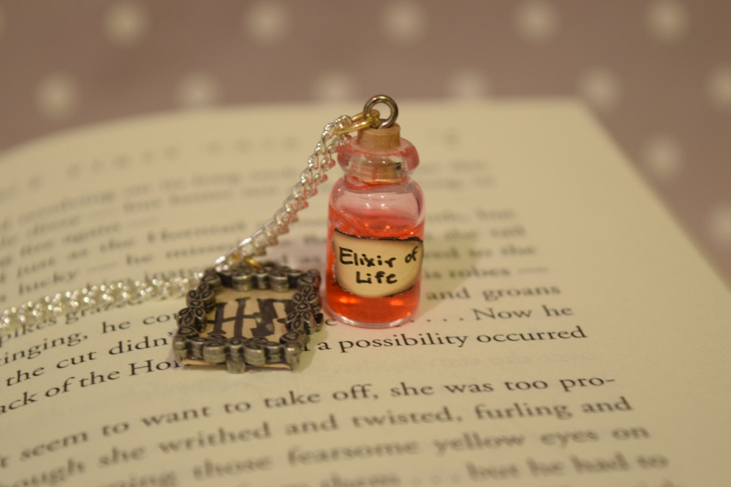 Elixir Of Life Potion Harry Potter Pendant By Fandomnovelties