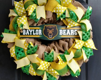 Collegiate wreaths | Etsy