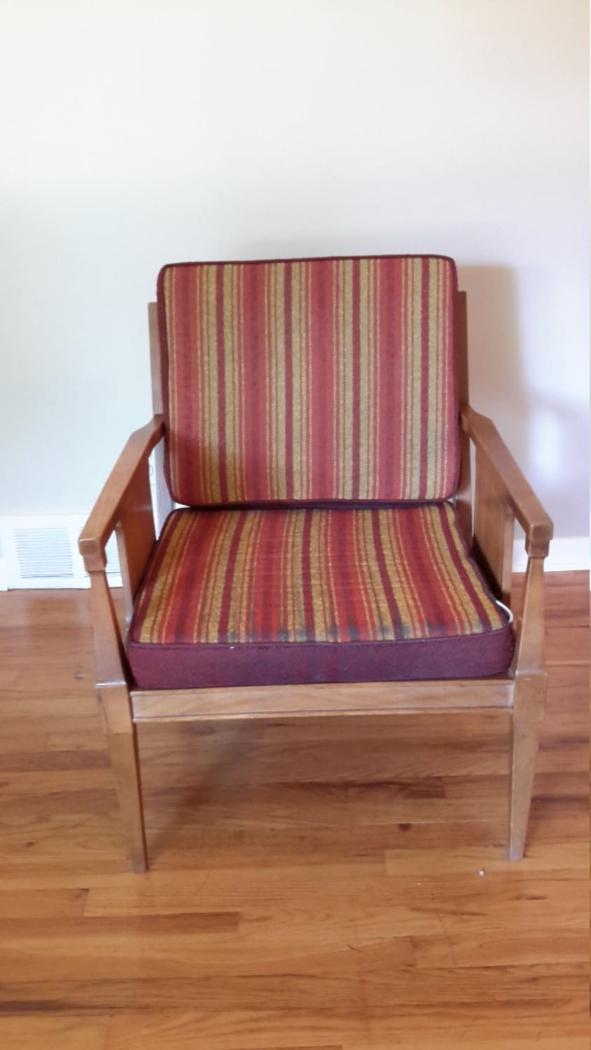 Vintage Mid Century Modern Wood Lounge Chair – Haute Juice