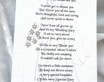 Popular items for keepsake poem on Etsy