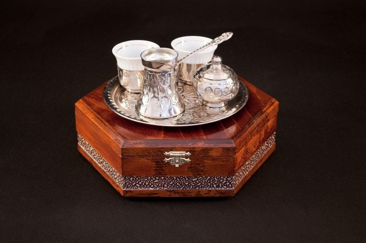 Turkish coffee service set coffee serving set Ottoman
