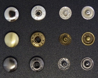 Unique leather snaps related items | Etsy