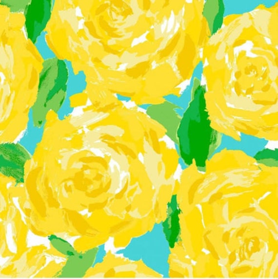 Lilly Pulitzer Patterns Yellow