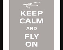 Popular items for keep calm and fly on on Etsy
