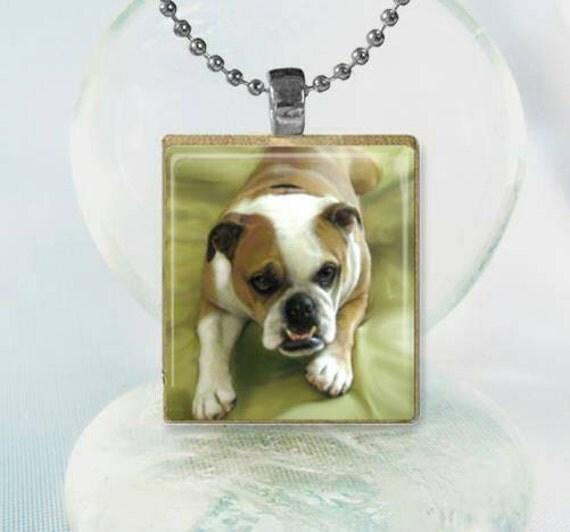 Items similar to Scrabble Tile, Pet Portraits, custom of your pet on Etsy