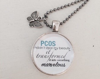 Items similar to Polycystic Ovarian Syndrome (PCOS) support bracelet ...