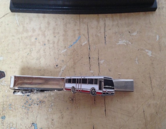 Vintage bus tie clip bus tie bar