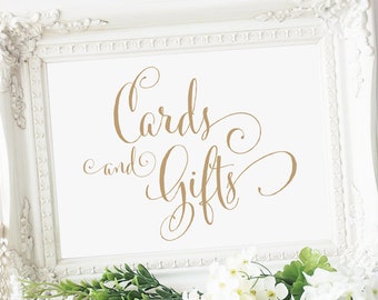 Gift card table sign | Etsy