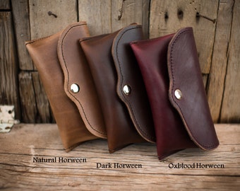 Leather shell holder | Etsy