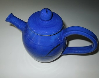 Blue teapot | Etsy