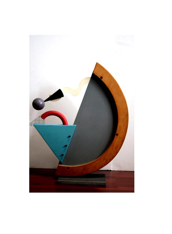 Items similar to Memphis Design Sculpture - Original & Signed on Etsy