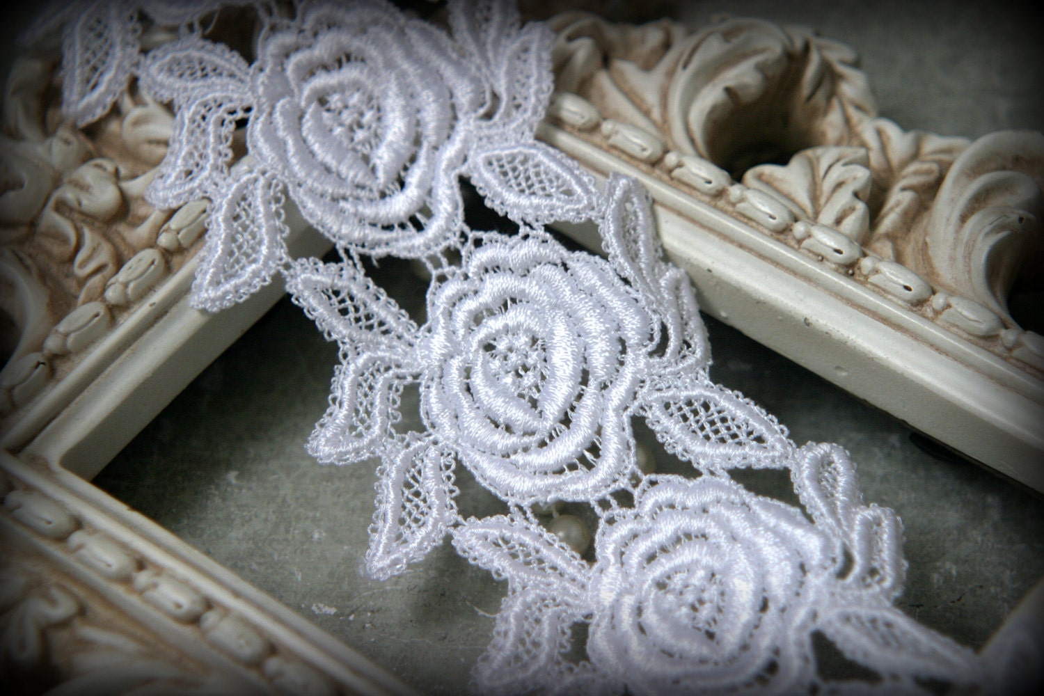 White Lace Fabric Trim Lace Fabric Guipure Lace Venice