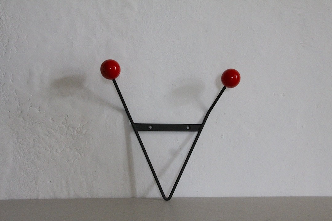 Unusual Retro Atomic Coat Hook Hat Rack 50s 2 Peg – Haute Juice