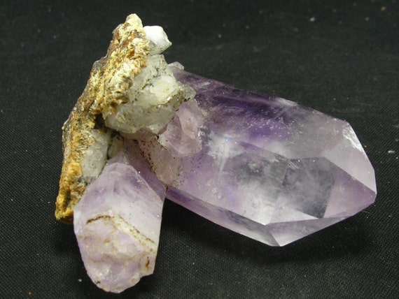 Rare Brandenberg Brandberg Amethyst Quartz Crystal Cluster