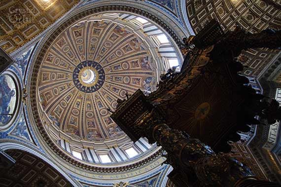 Rome Photography St. Peter's Basilica by CrystalOrbitStudios