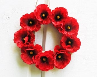 Poppy wreaths | Etsy