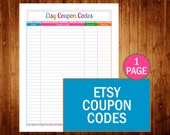 Customized Colorful Organizing Printable by OrganizedCandyShoppe