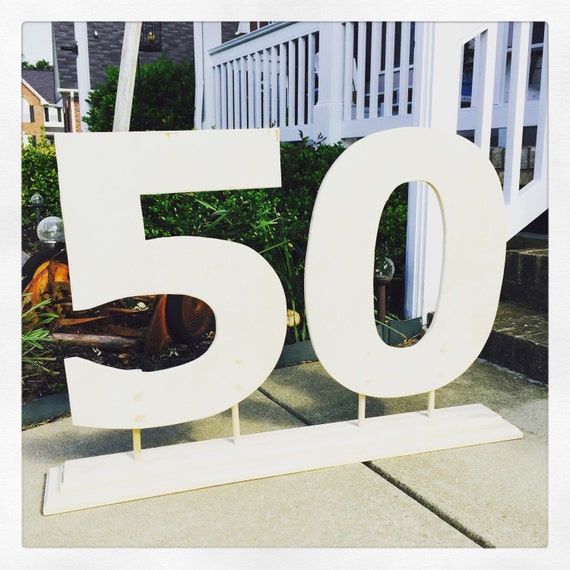 50th Birthday 40th Birthday Wooden Numbers With Stand 50th-birthday-40th-birthday-wooden-numbers-with-stand