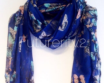 Butterfly scarf | Etsy