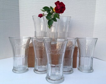 Coca cola glass | Etsy