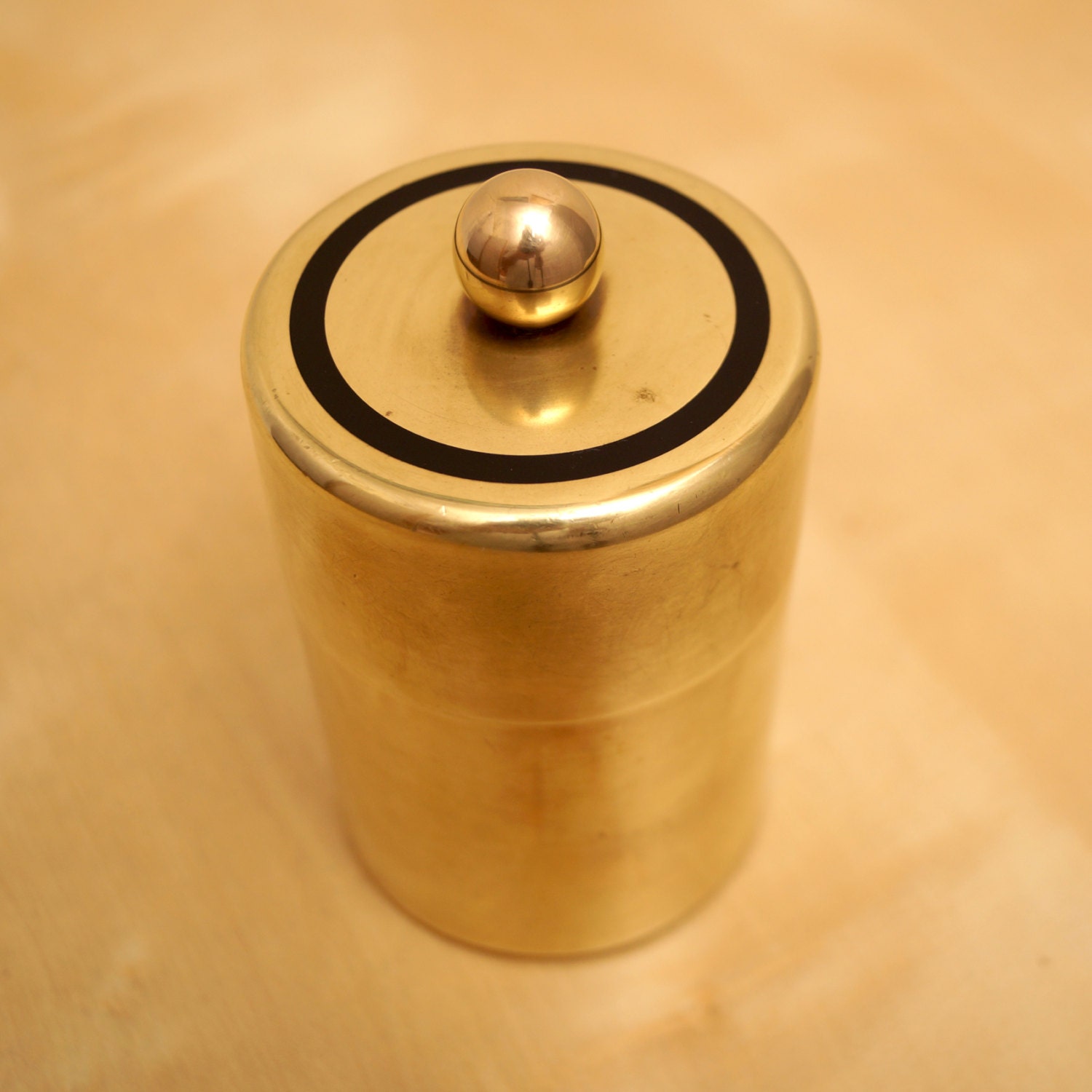 Solid Brass box with a lid || Made in England || SH || simple cylinder ...