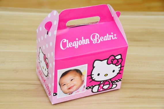 32 Hello Kitty Themed Personalized Favor by InvitationsByDianne