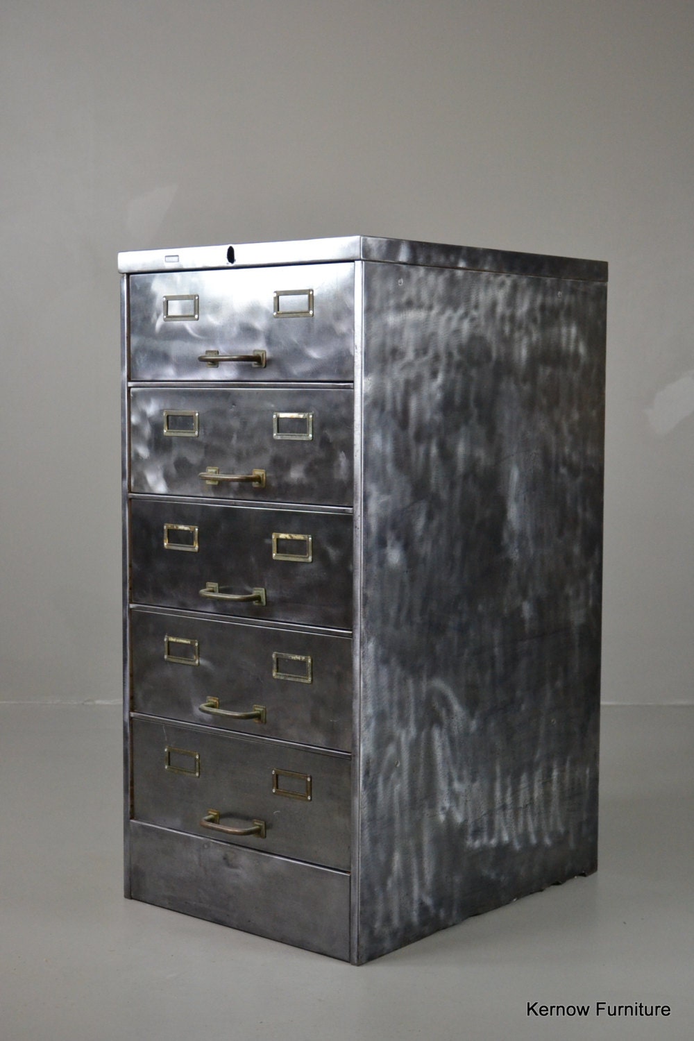 Industrial Polished Steel Chest Of Drawers – Haute Juice