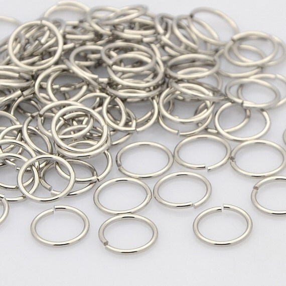 200pcs 304 Stainless Steel Closed but by ANJewelryAndSupplies