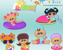 Popular items for summer time clipart on Etsy