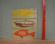 Popular items for eat sleep fish on Etsy