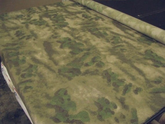 A-TAC-FG Poly Cotton Ripstop Camouflage Fabric Military Spec