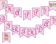 Popular items for princess banners on Etsy
