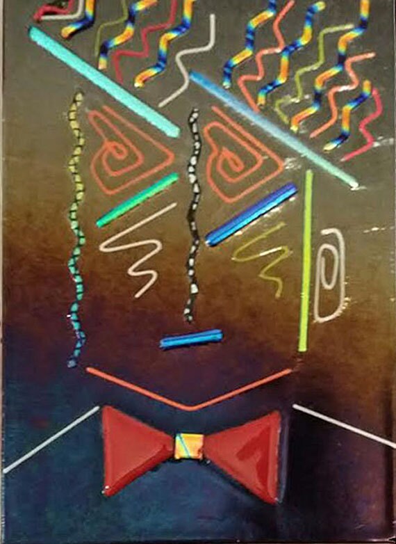 Items similar to The perfect abstract dude for the man in your life. on ...