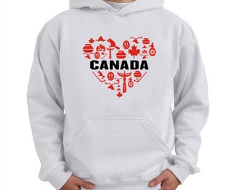 Canada hoodie | Etsy