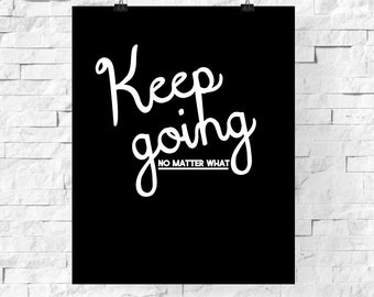 Items similar to Health Quote Printable 'Think Healthy Thoughts ...